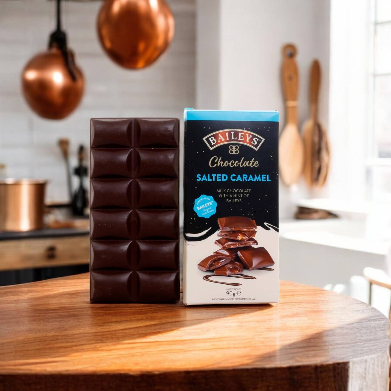 Baileys Salted Caramel Milk Chocolate Bar 90g | 10027982 | gifts .ie